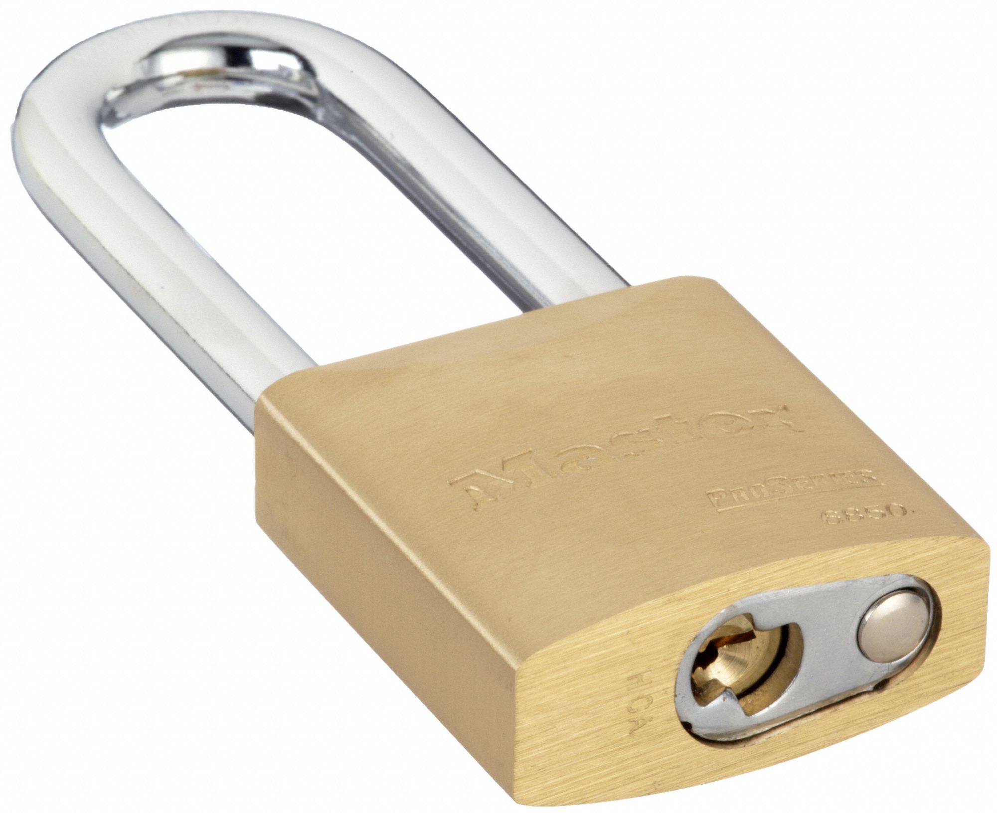 MASTER LOCK Padlock: 2 1/2 in Vertical Shackle Clearance, 29/32 in ...