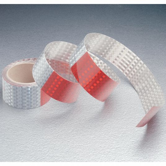 Reflective Tape, 30 ft Length - Grainger