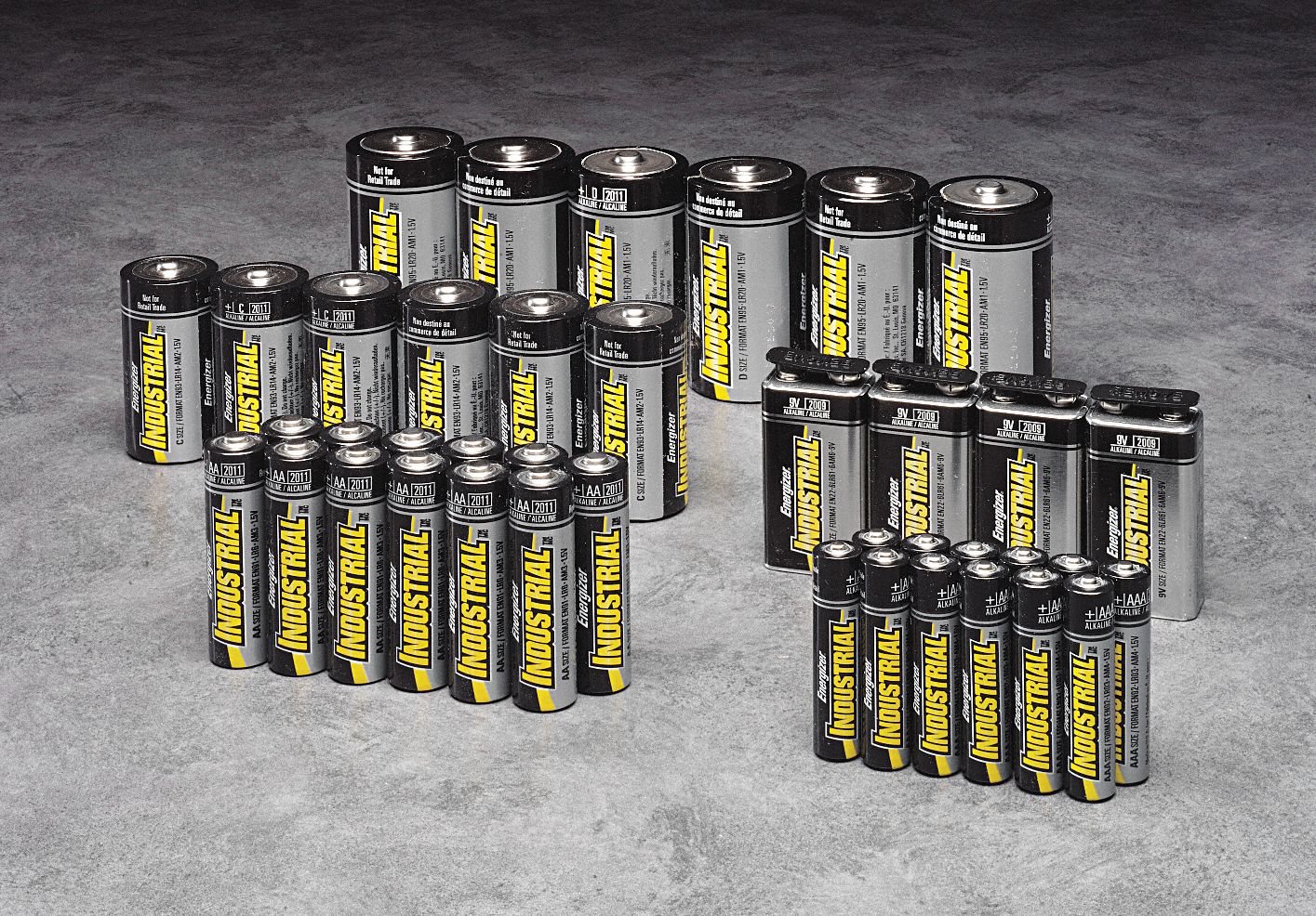 Standard Battery,AA,PK 12 - Grainger