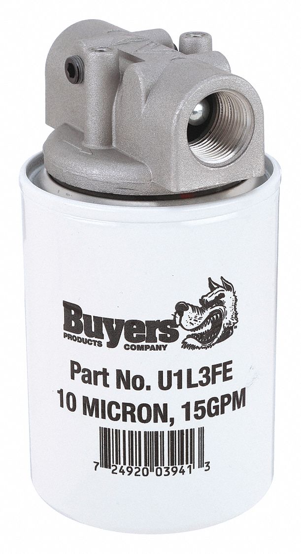 15 gpm Max. Flow, 200 psi Max. Pressure, Hydraulic Spin-on Filter ...