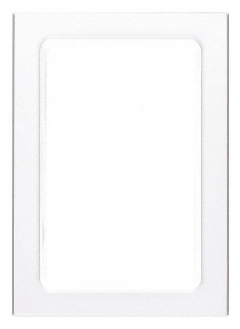 Trim Ring, Plastic, Trim Ring - 3KNL8|ETR-SINGLE WH - Grainger