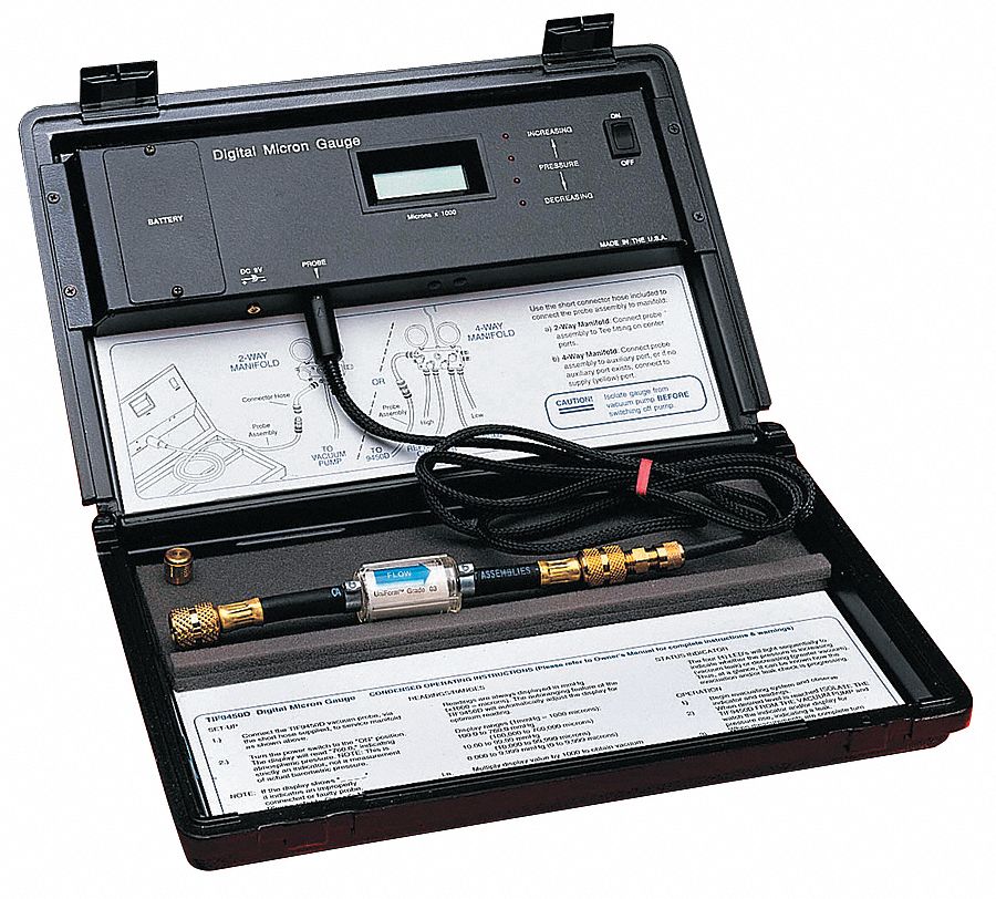 Micron Gauge - 3KRG5|3KRG5 - Grainger