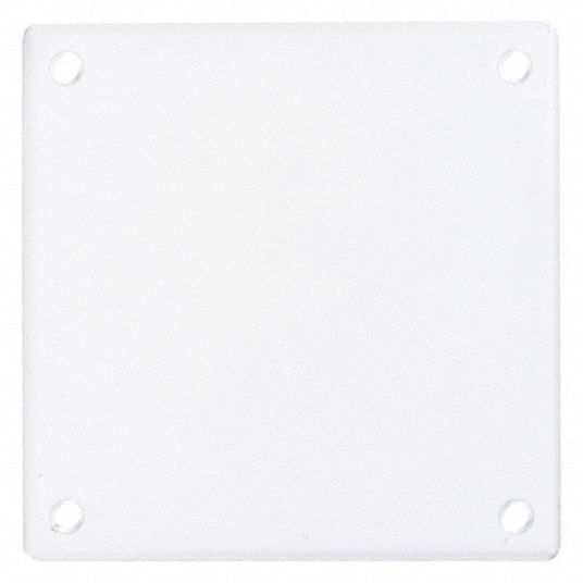 Blank, Zinc-Plated Steel, Blank Wall Plate - 3KT95|SWP23 - Grainger