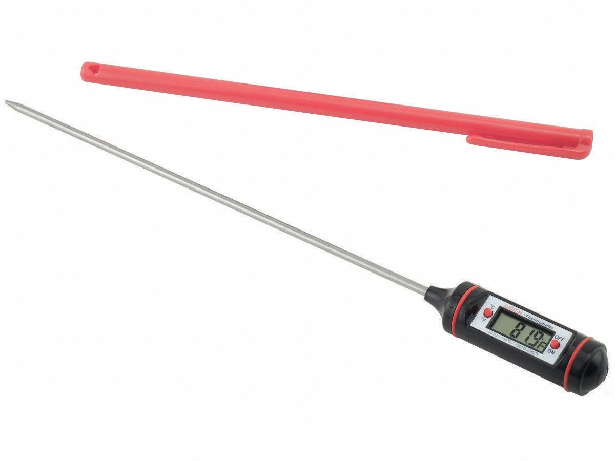 GENERAL Digital Pocket Thermometer: Side Reading Pen Style Pocket ...