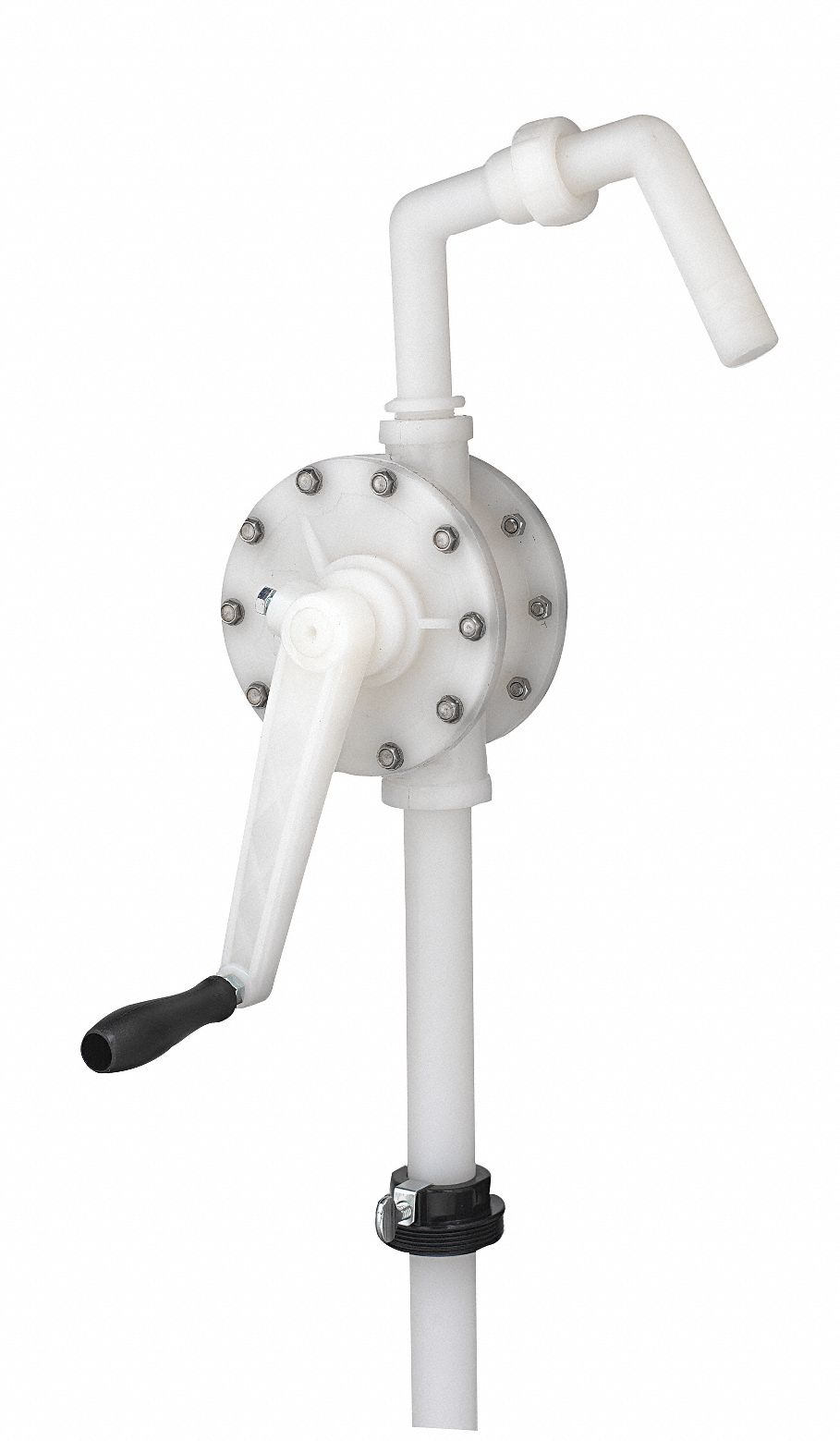 Hand Operated Drum Pump, Rotary, Basic Pump with Spout, Max. Head ...