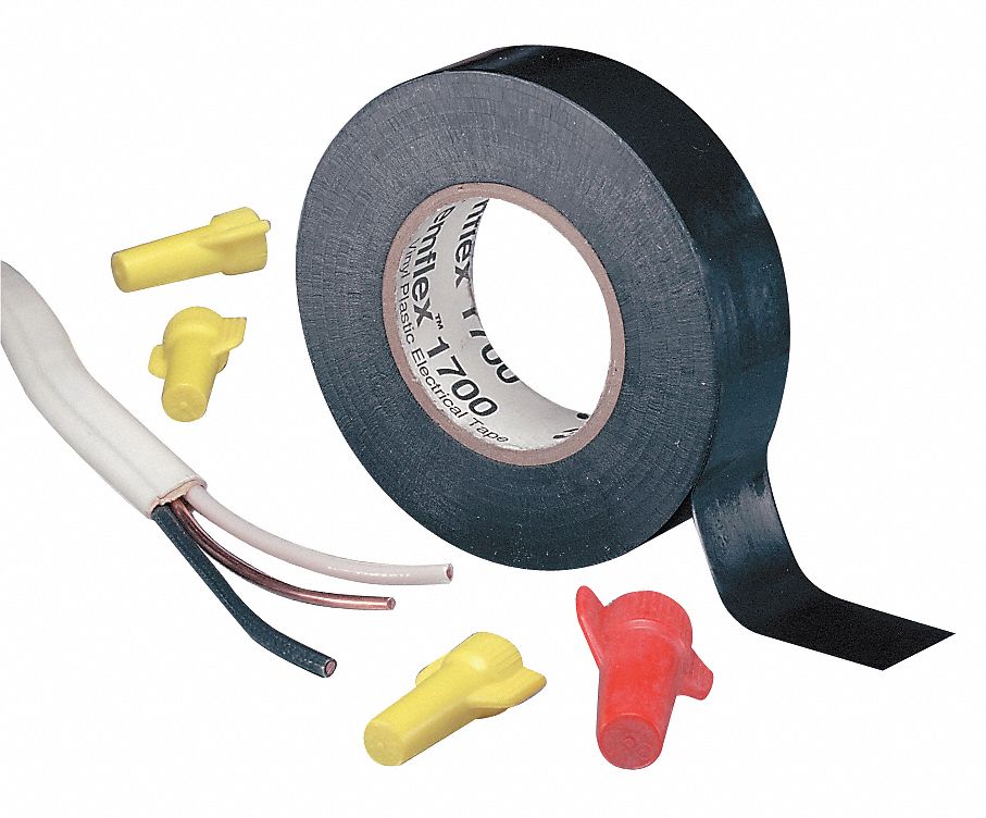 3M, Unprinted, 600 V Volt Rating, Insulating Electrical Tape - 3KUX1|80 ...