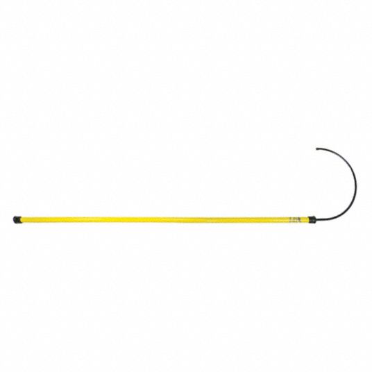 SALISBURY, 8 ft Lg, Yellow, Rescue Hook - 3KUX5|24403 - Grainger