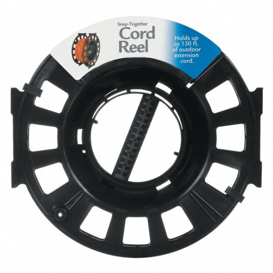SOUTHWIRE Cord Storage Reel: 150 ft of Cord, Black - 3KVE7|82870 - Grainger