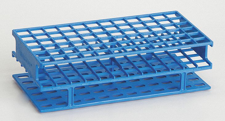 Test Tube Rack, Blue - Grainger