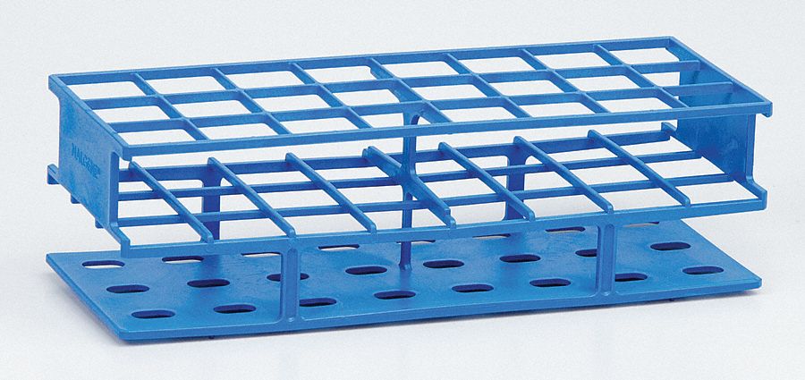 Test Tube Rack, Blue - Grainger