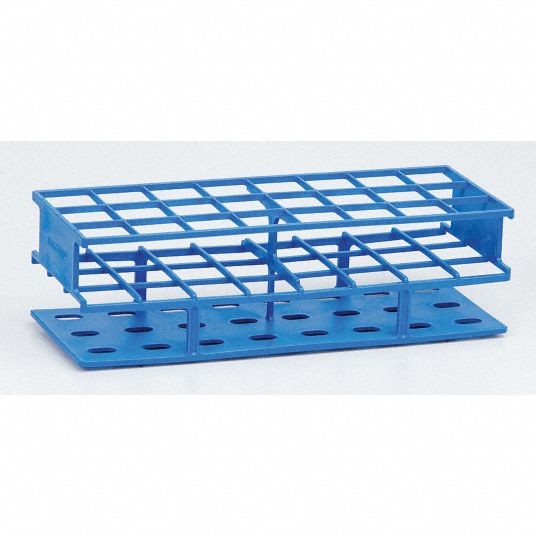 Test Tube Rack, Blue - Grainger