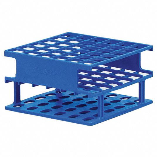 Test Tube Rack, Blue - Grainger