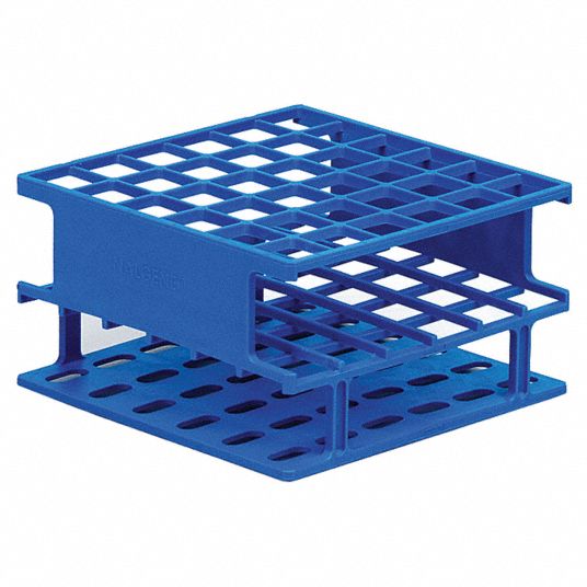 Test Tube Rack, Blue - Grainger