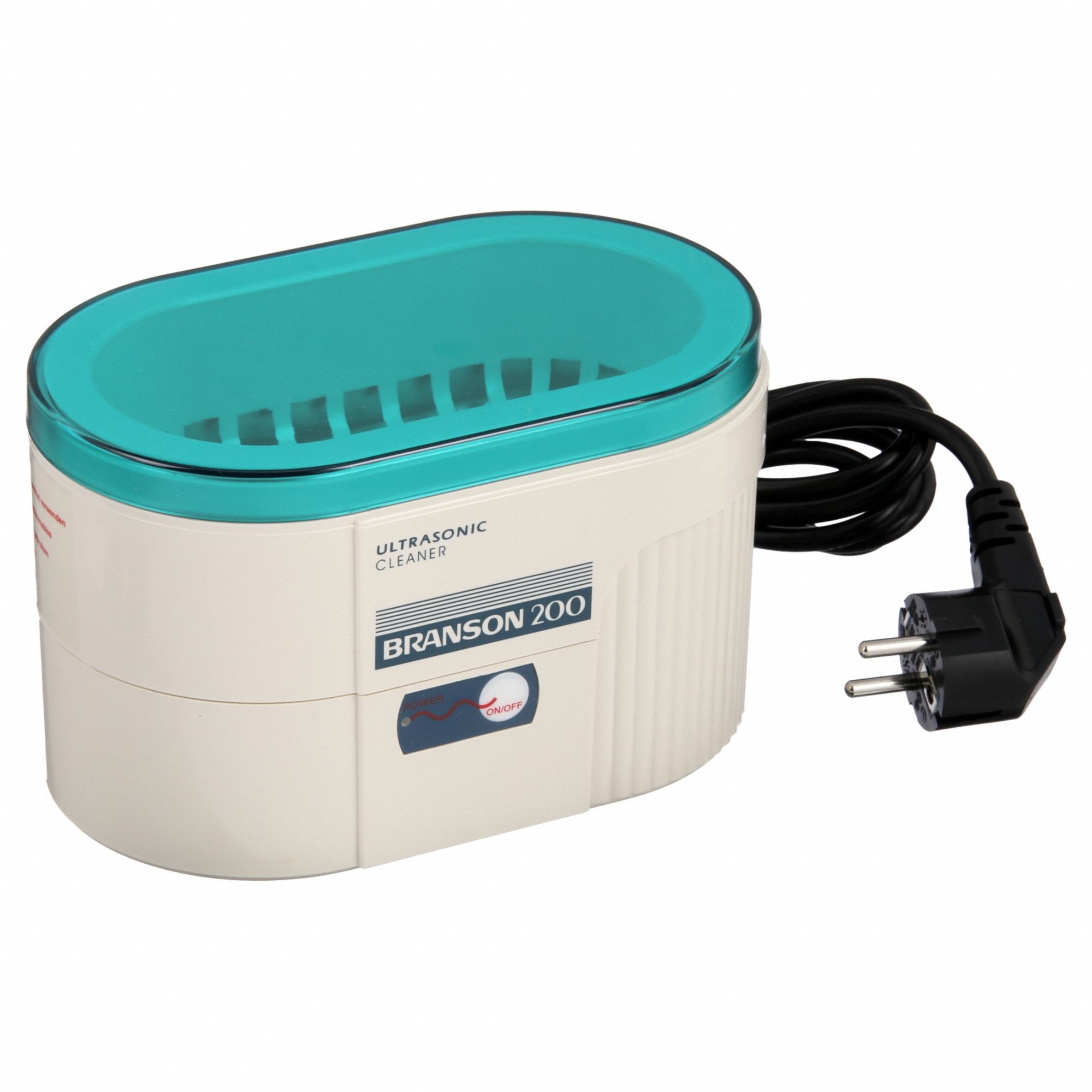 BRANSON, 15 fl oz Tank Capacity, Sweep, Mini Ultrasonic Cleaner - 3KWR7 ...