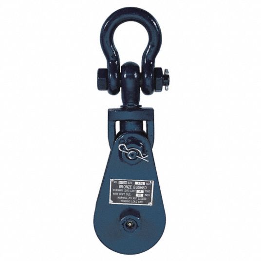 B/A PRODUCTS CO., Swivel, Lifting, Pulley Block - 3KXF7|6I-SW4T - Grainger