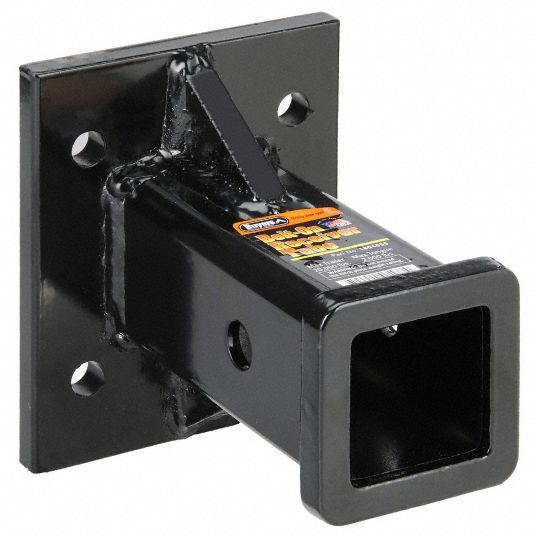 BUYERS PRODUCTS, 2 in Compatible Hitch Size, 5/8 in Inside Dia, Bolt-On ...