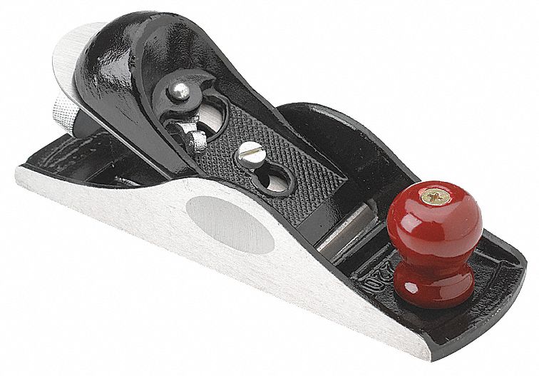 Adjustable Block Plane, 7 in Overall Length, 1 in Blade Width - Grainger