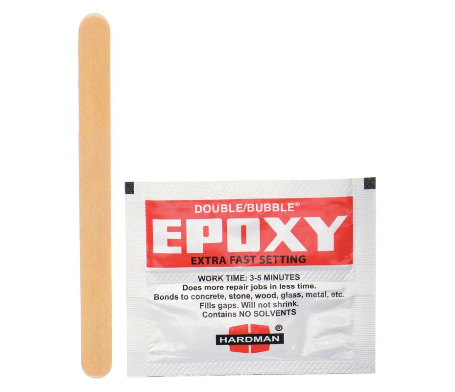 HARDMAN Adhesivo Epóxico 3.5gr , Color Ámbar Claro , Vida de Trabajo: 3 ...