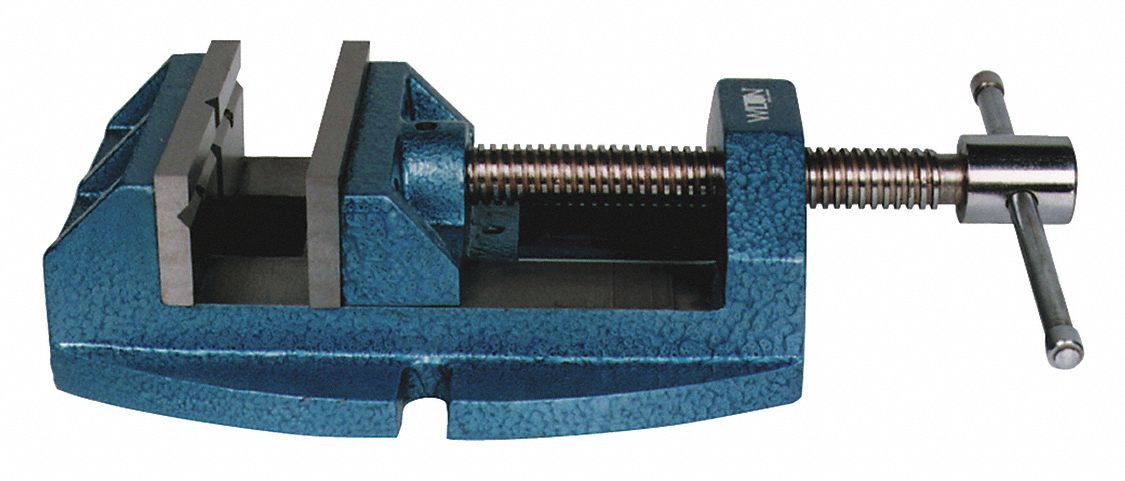 WILTON, 3 in Jaw Face Wd, 2 3/4 in Max Jaw Opening, Machine Vise ...