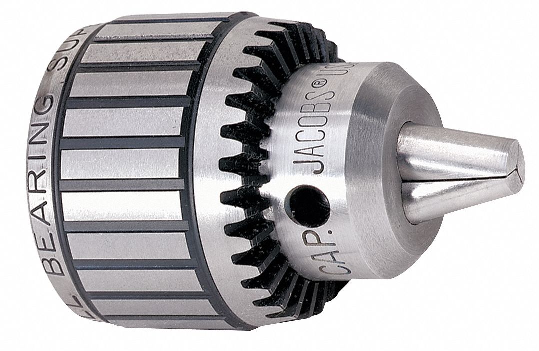Keyed Drill Chuck, 5JT - Grainger