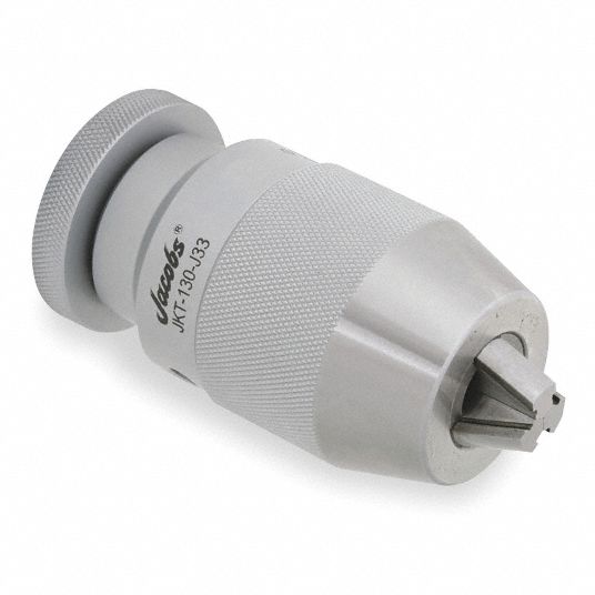 Keyless Drill Chuck, 1JT - Grainger