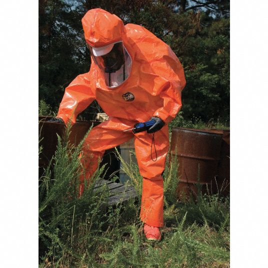 Encapsulated Suit, orange - Grainger