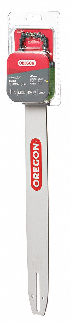 OREGON, 18 in Compatible Bar Lg, 3/8 in, Chainsaw Bar and Chain - 3LC36 ...