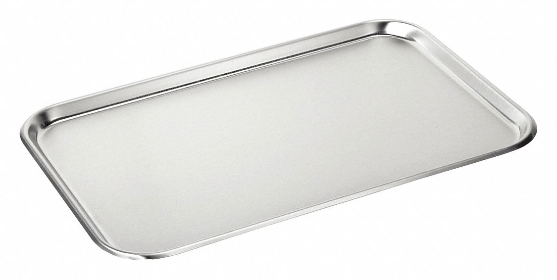 Stainless Steel, 5/8 in Overall Ht, Instrument Tray - 3LDT8|80190 ...