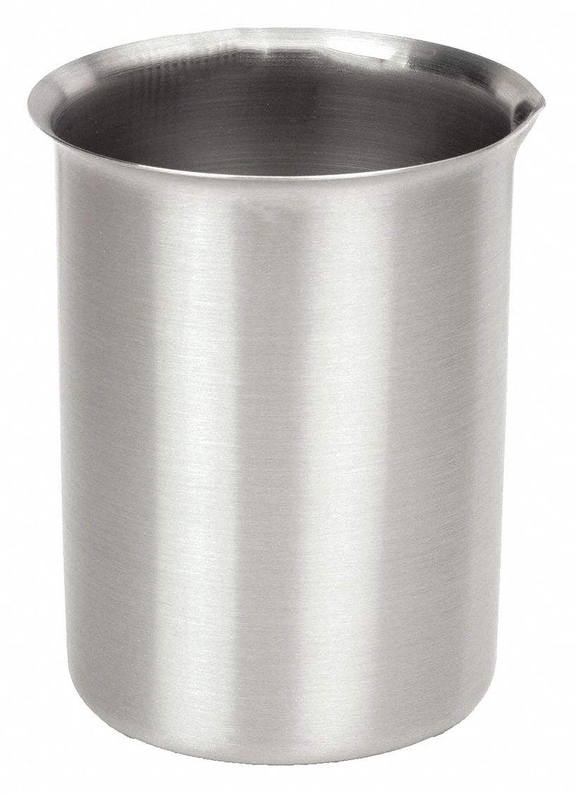 APPROVED VENDOR BEVELED BEAKER,1200ML,SS - 22709 - WWG3LDU1 | 81200 ...