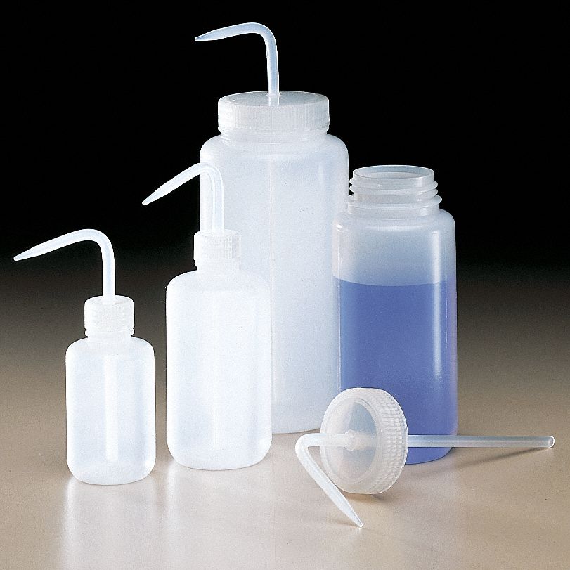 Economy Wash Bottle Wide Mouth - Grainger