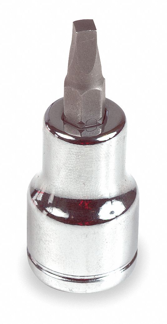 WESTWARD, 3/8 in Drive Size, Square Tip, Socket Bit - 3LE48|3LE48 ...