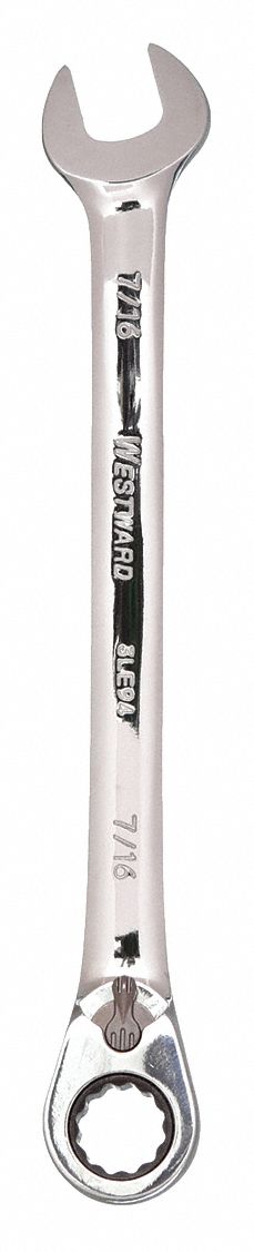 WESTWARD, Alloy Steel, Chrome, Combination Wrench - 3LE94|3LE94 - Grainger