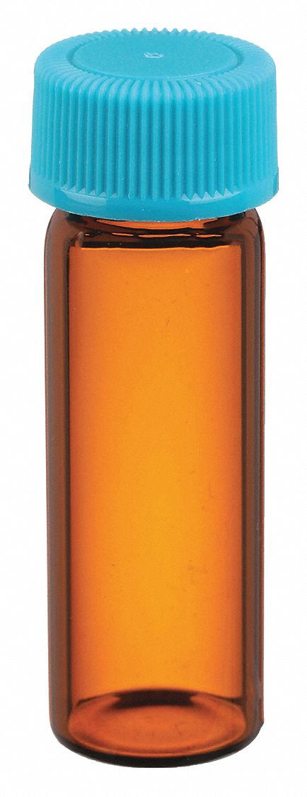 Borosilicate Glass, 8 mL Capacity - mL, Vial with Cap - 3LEH7|3LEH7 ...