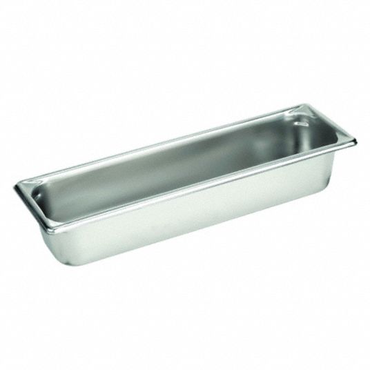 Stainless Steel, 4 in Overall Ht, Sterilization Pan - 3LEX5|30542 ...