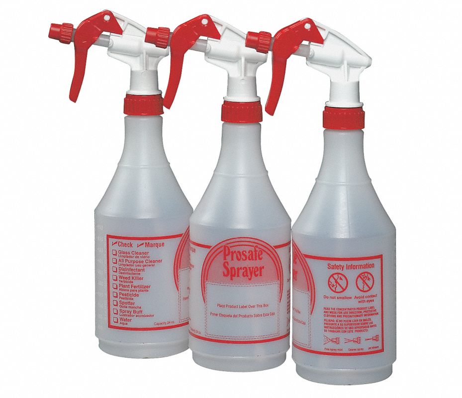 CONTINENTAL Botella Preimpresa para Atomizador Plástico 24 oz. - 3LFU8 ...