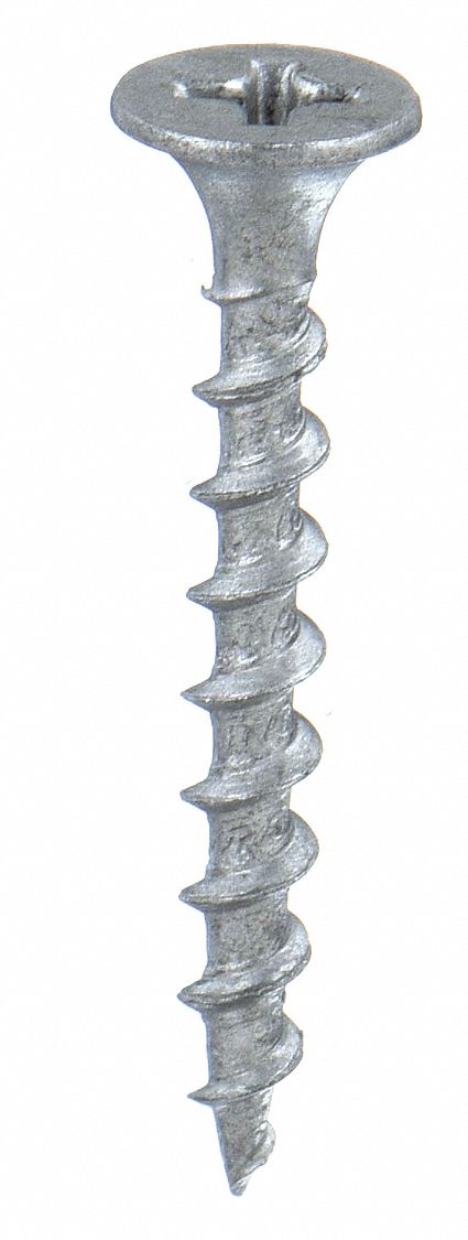 #6 Size, 1 5/8 in Lg, Deck Screw - 3LGZ5|DKPBI0-60162G-100BX - Grainger