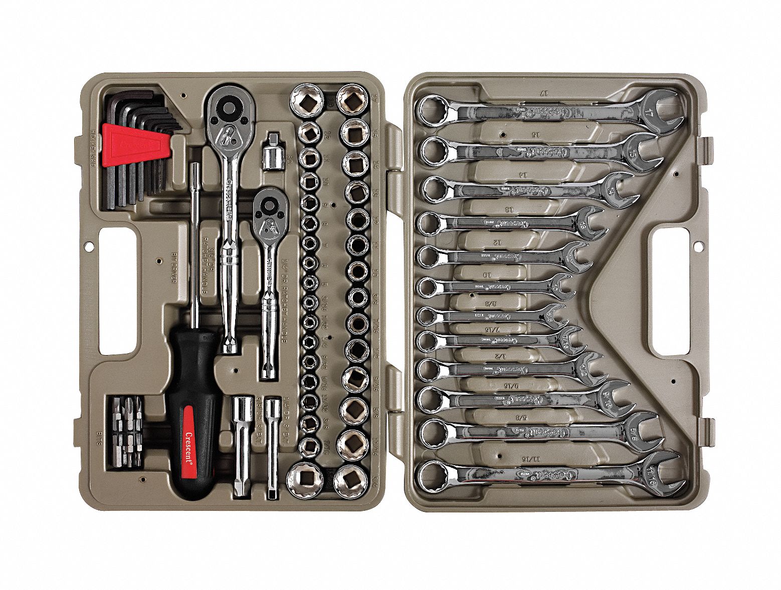 Number of Pieces 70, General Purpose, SAE, Metric - Grainger