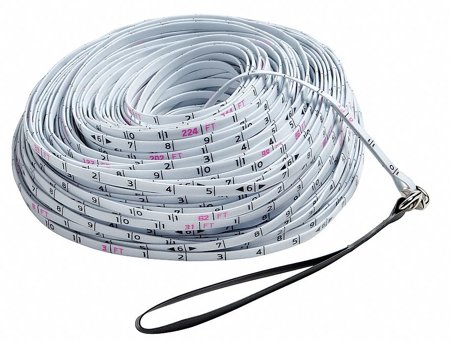 KESON SURVEYOR ROPE,1/4 IN X 100M,MM - Tape Measures - WWG3LJL3 | SR ...