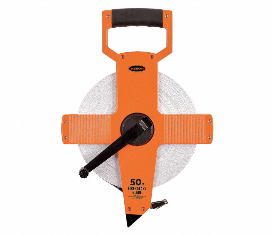 KESON Cinta Métrica Larga 50m Ninguno Gancho Plegable, Punto Cero ...