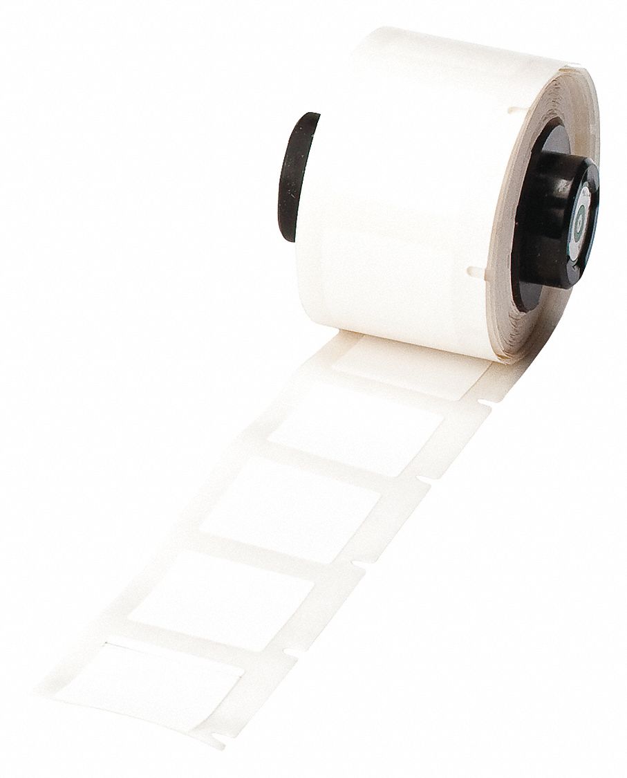 29/32 in x 29/32 in, Cryogenic Autoclavable Polyester, Precut Label ...