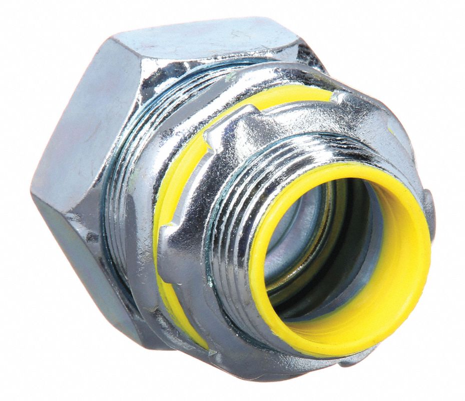 RACO Conector Aislado, Material Acero/Hierro Maleable, Tamaño Comercial ...