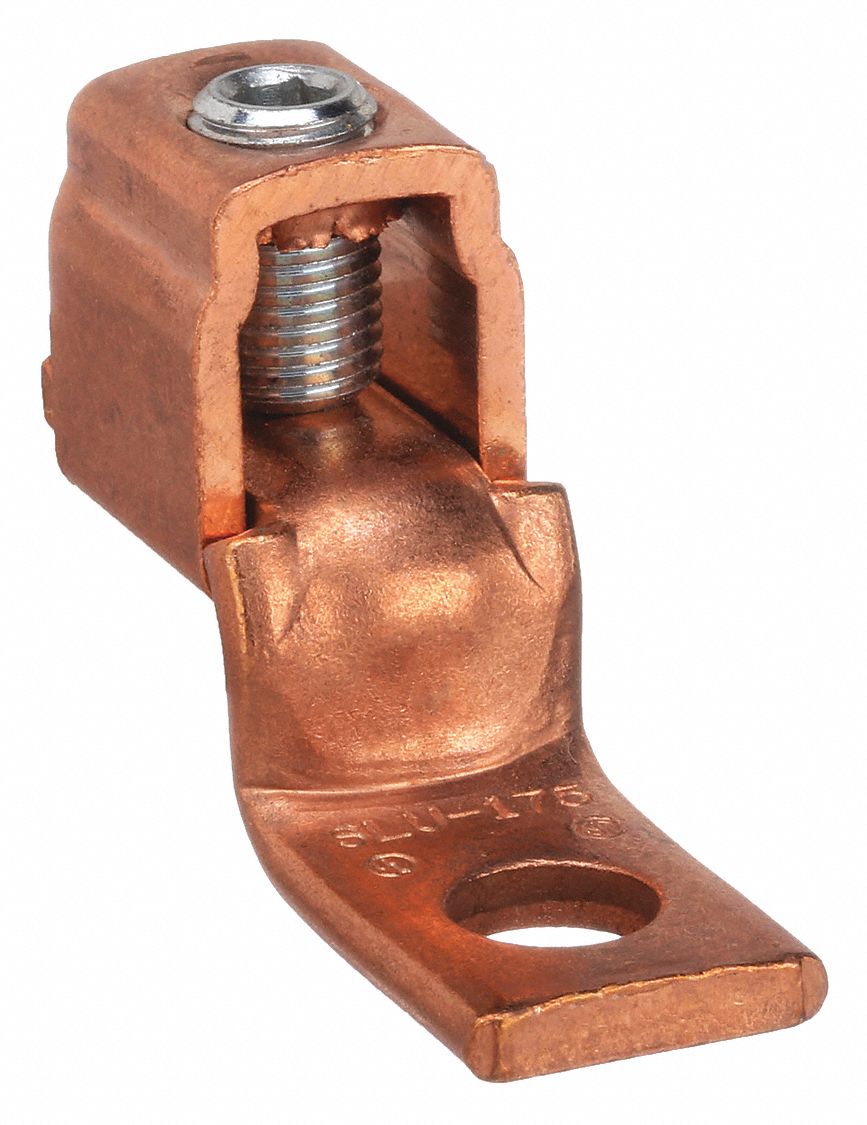 BLACKBURN, 4 AWG – 3/0 AWG Wire Sizes, 13/32 in Stud Size, Wire ...