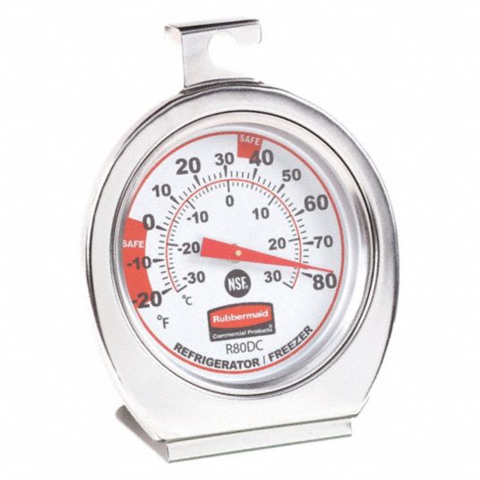 RUBBERMAID COMMERCIAL PRODUCTS, Refrigerator/Freezer, Analog ...