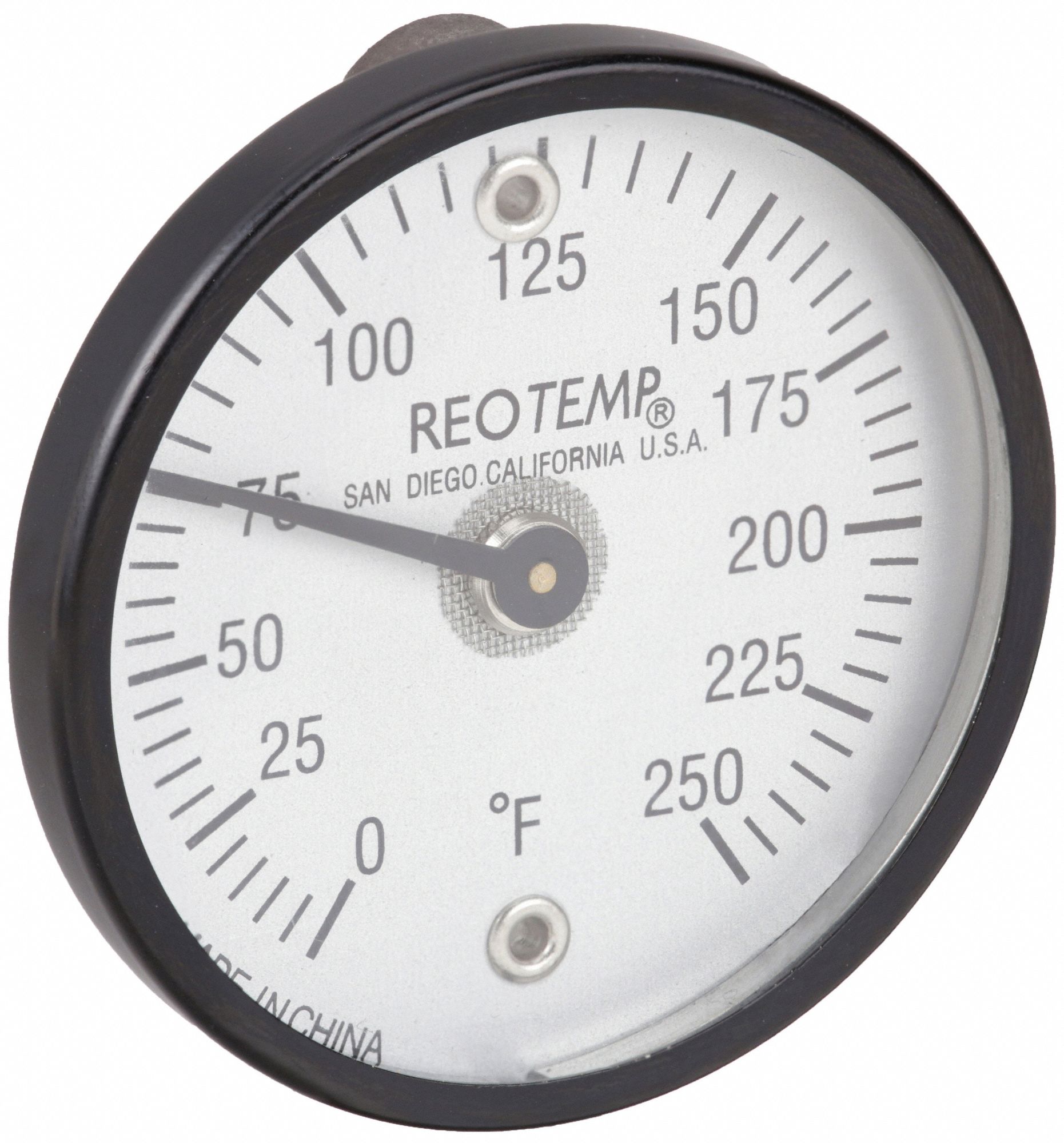 REOTEMP, 0°F to 250°F /-20°C to 120°C, +/- 2% Full Scale Accuracy ...