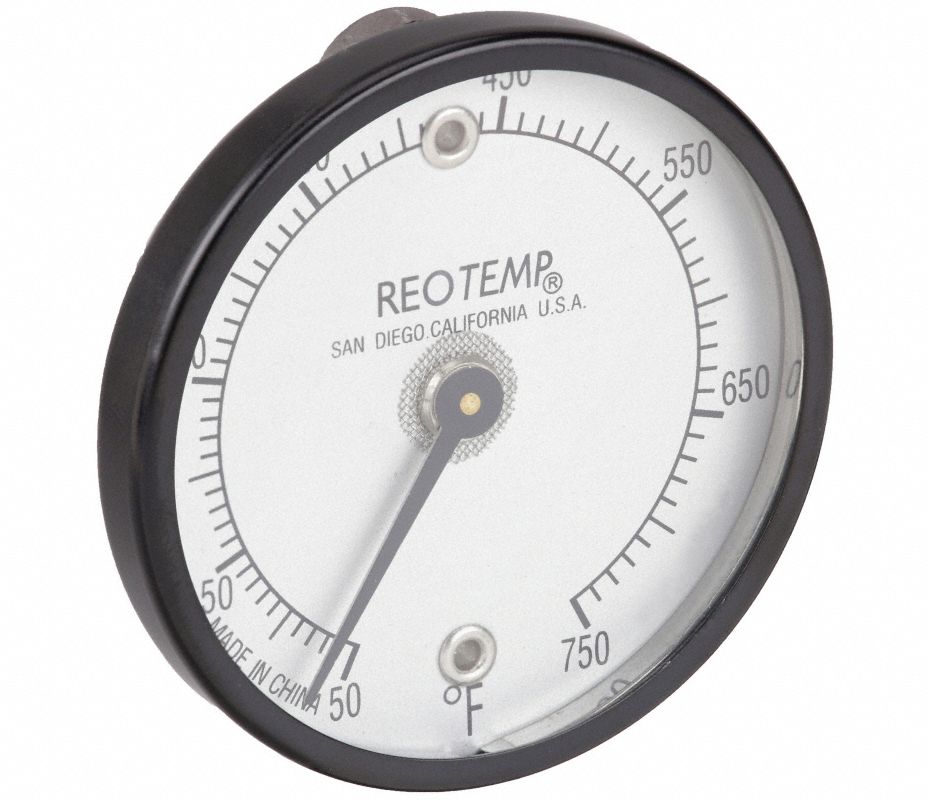 REOTEMP Termómetro de Superficie Magnética Dial - 3LPC2 | SUR75FV2 ...