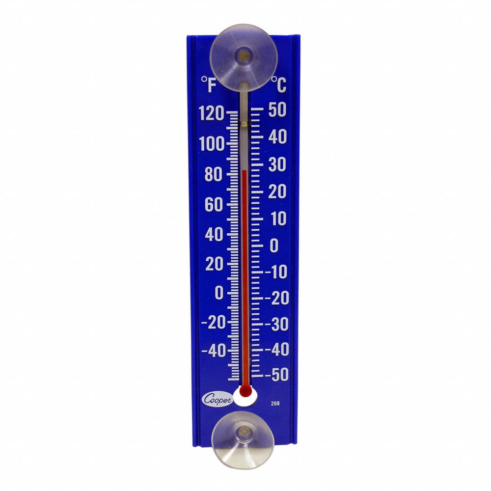 COOPER ATKINS Analog Thermometer, Application Indoor/Outdoor - 3LPN9 ...