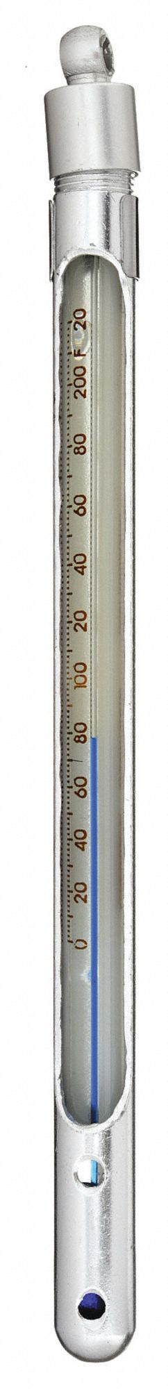 NIST-Traceable, 0° to 220°F, Liquid In Glass Thermometer - 3LRN1 ...