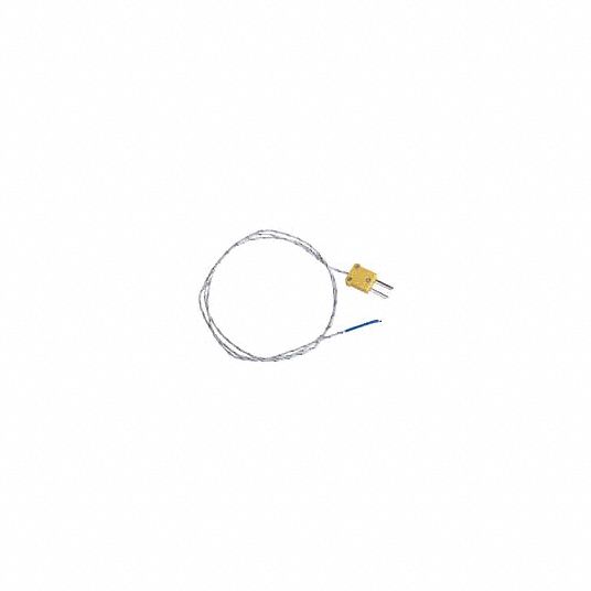 EXTECH Bead Wire Temperature Probe: Thermocouple, Type K, Sub Mini ...