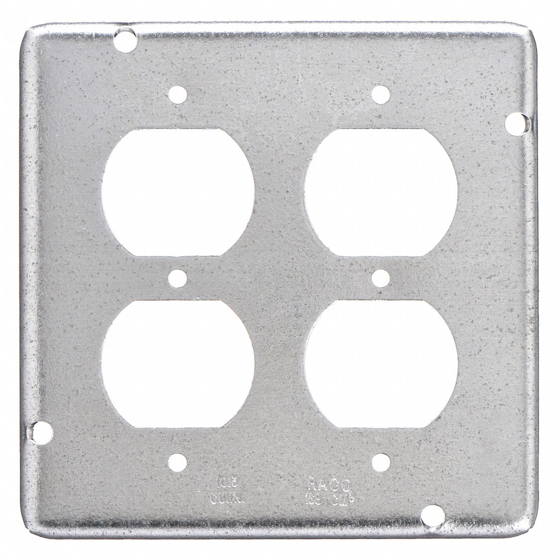 RACO, 2 Gangs, Open, Electrical Box Cover - 3LT01|979 - Grainger