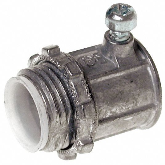 Insulated Set Screw Connector, Concrete Tight - Grainger